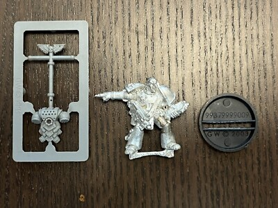 Metal Veteran Sergeant With Auspex Scanner Command HQ Warhammer 40k ...