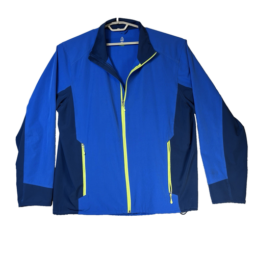 Alpine Design Men’s Soft Shell Full Zip Jacket Size XXL Blue & Black | eBay