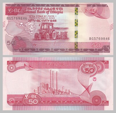 Ethiopia/Ethiopia 50 Birr 2020 uncirculated | eBay Australia