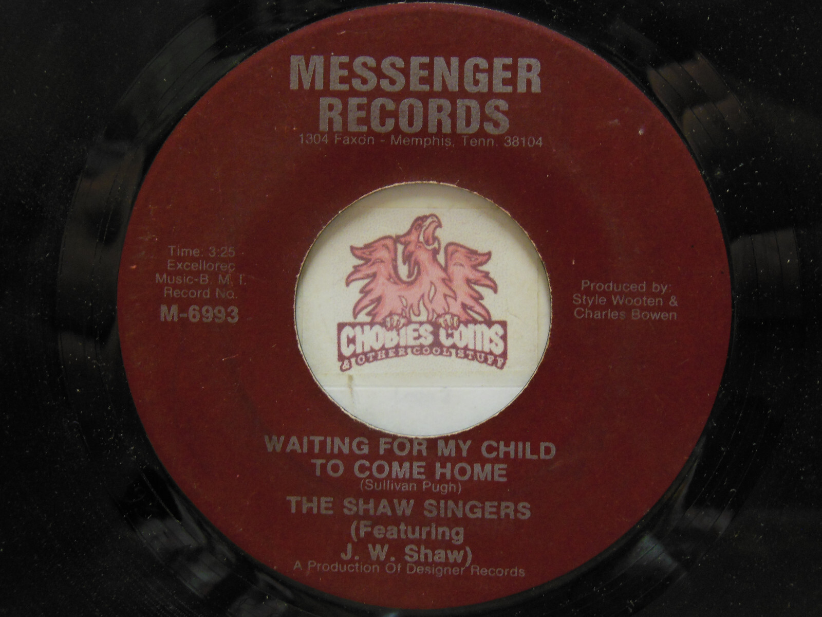 Shaw Singers – Waiting For My Child To Come Home / Since, 45 RPM Fair ...