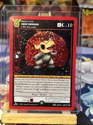 Chibi Wendigo 10/174 MetaZoo Native 1st Edition Full Holo | eBay