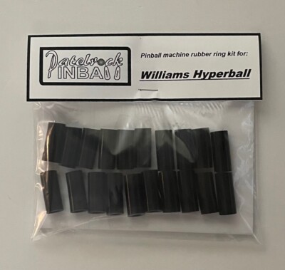 1981 Williams Hyperball Pinball Machine Rubber Sleeve Kit | eBay