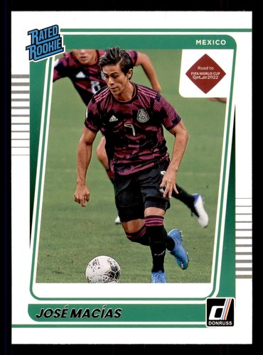 2021 Donruss Jose Macias #183 Rated Rookie Mexico | eBay
