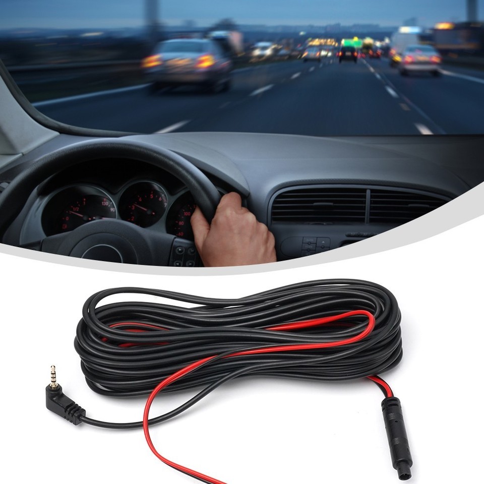Extension Cable Dash Cam Cable Car Line 4 Pin Camera Dash Cam Rear View ...