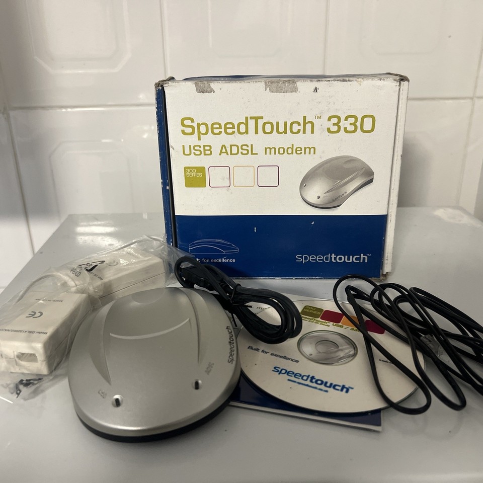 Thomson SpeedTouch 330 USB ADSL Modem Boxed | eBay