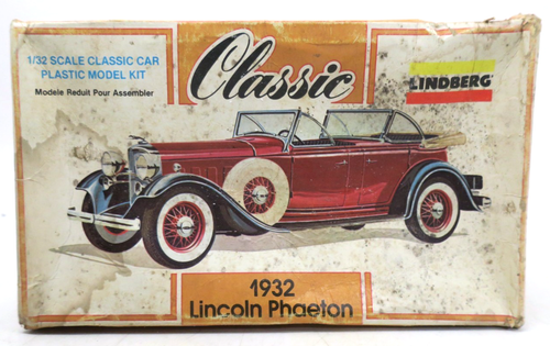 Lindberg 1/32 1932 Lincoln Phaeton Model Kit #6609 | eBay