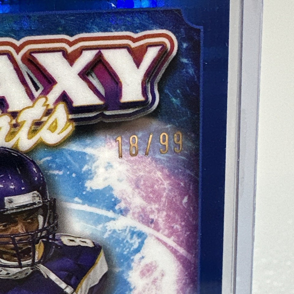 2024 Topps Cosmic Chrome - “Randy Moss” - Galaxy Greats #GG-7 Blue Moon ...
