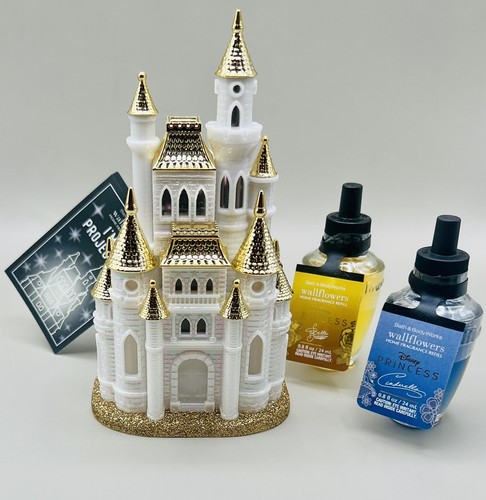 Bath & Body Works DISNEY PRINCESS CASTLE Light Up PROJECTOR Wallflower ...
