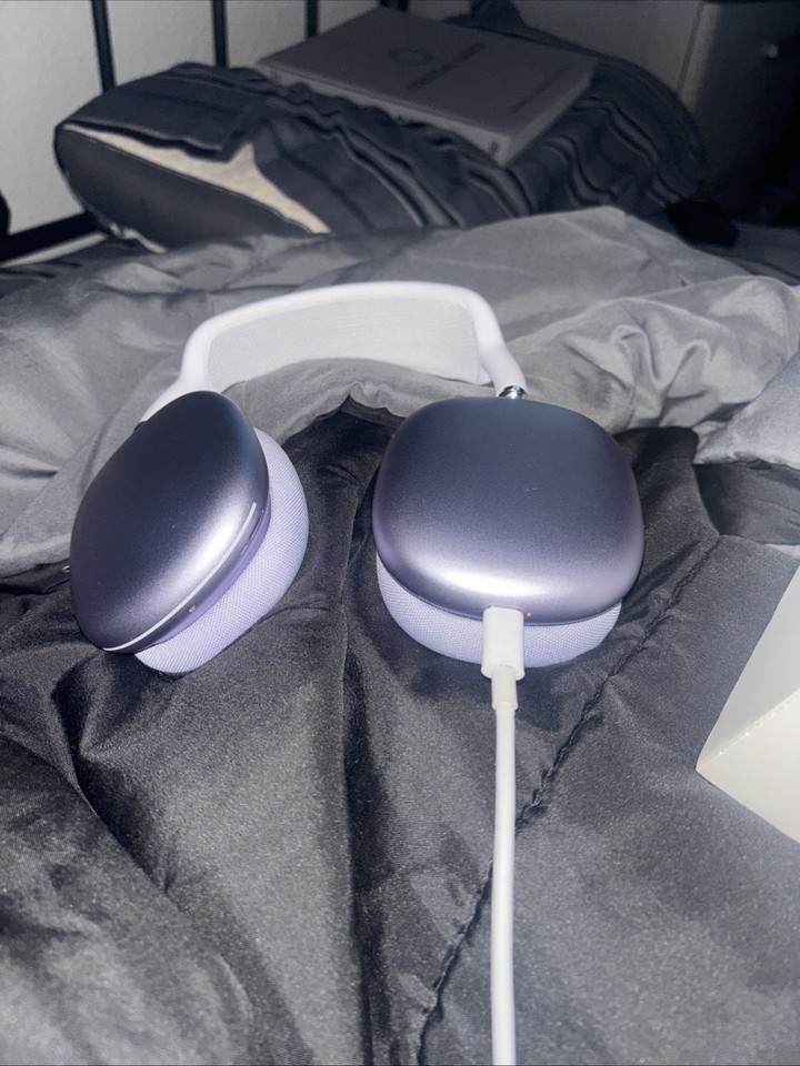 AirPod Pro Max Bluetooth Headphones High-End, Purple, USB-C, Noise ...