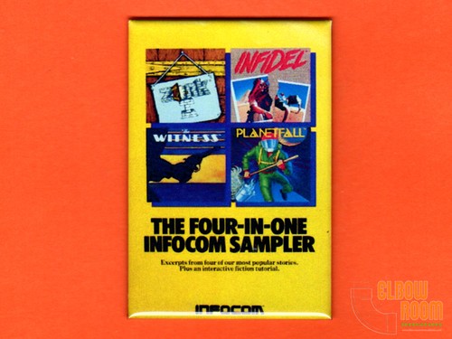 Infocom sampler cover art 2x3" fridge/locker magnet text adventure | eBay