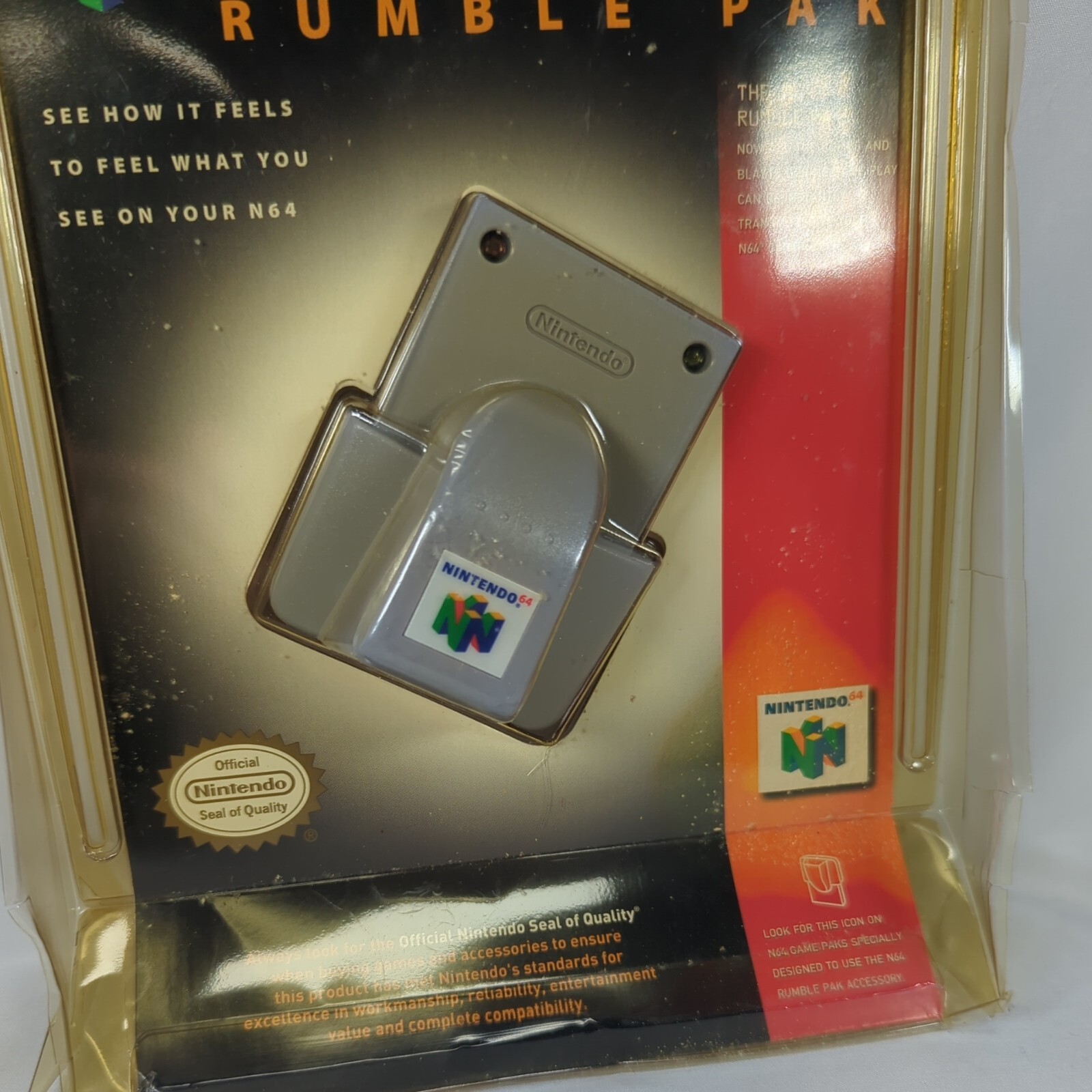 Nintendo 64 Rumble Pak - Gray (NUS-013) for sale online | eBay