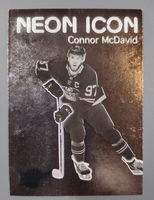2021-22 Sykbox Metal Universe - Connor McDavid - #NI-1, Neon Icon | eBay