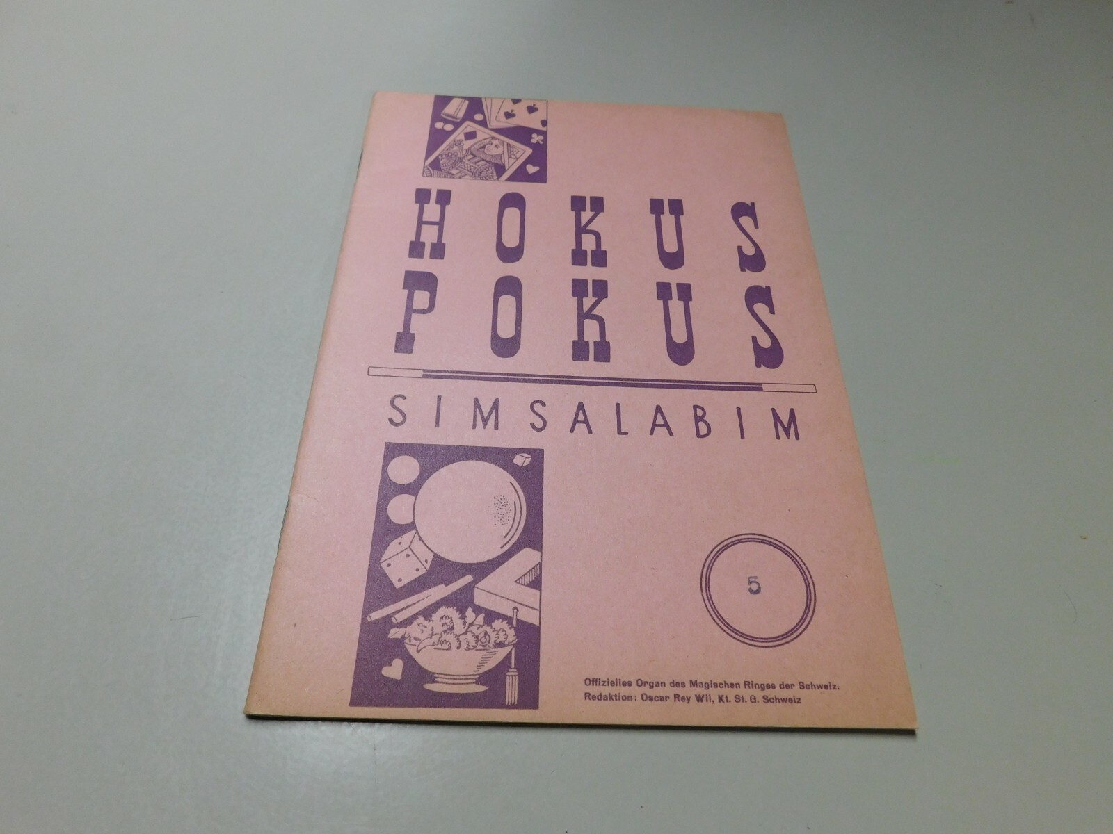 Hokus Pokus Simsalabim Magic Magicians Magazine #5 | eBay