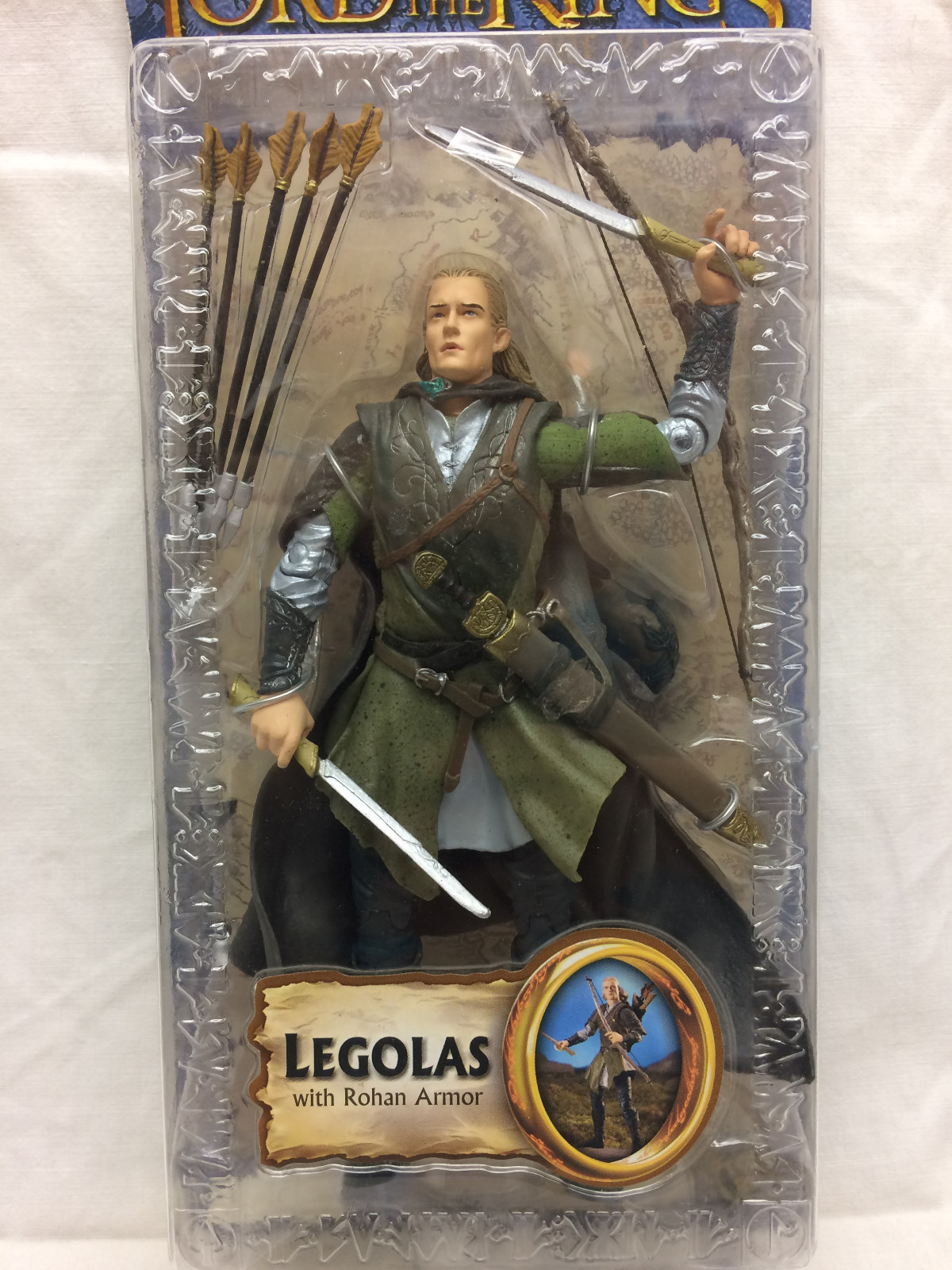 Vintage Toy Biz Lord Of the Rings Legolas w/ Rohan Armor 2003 On ...