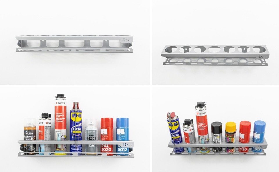 Spray Can Rack / Aerosol Can Holder & Lube Storage Rack | eBay
