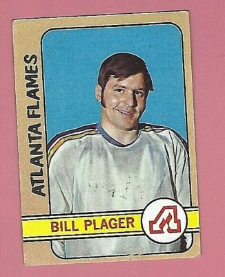 1972-73 TOPPS BILL PLAGER HOCKEY CARD #12 FREE SHIPPING | eBay