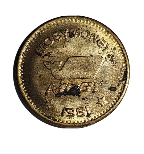 Arcade / Amusement Token: Moby Money 1981 No Cash Value | eBay