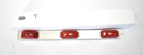 Napa Lighting Truck Lite Identification Bars 1" x 2" LED Red 15" Bar 3 ...