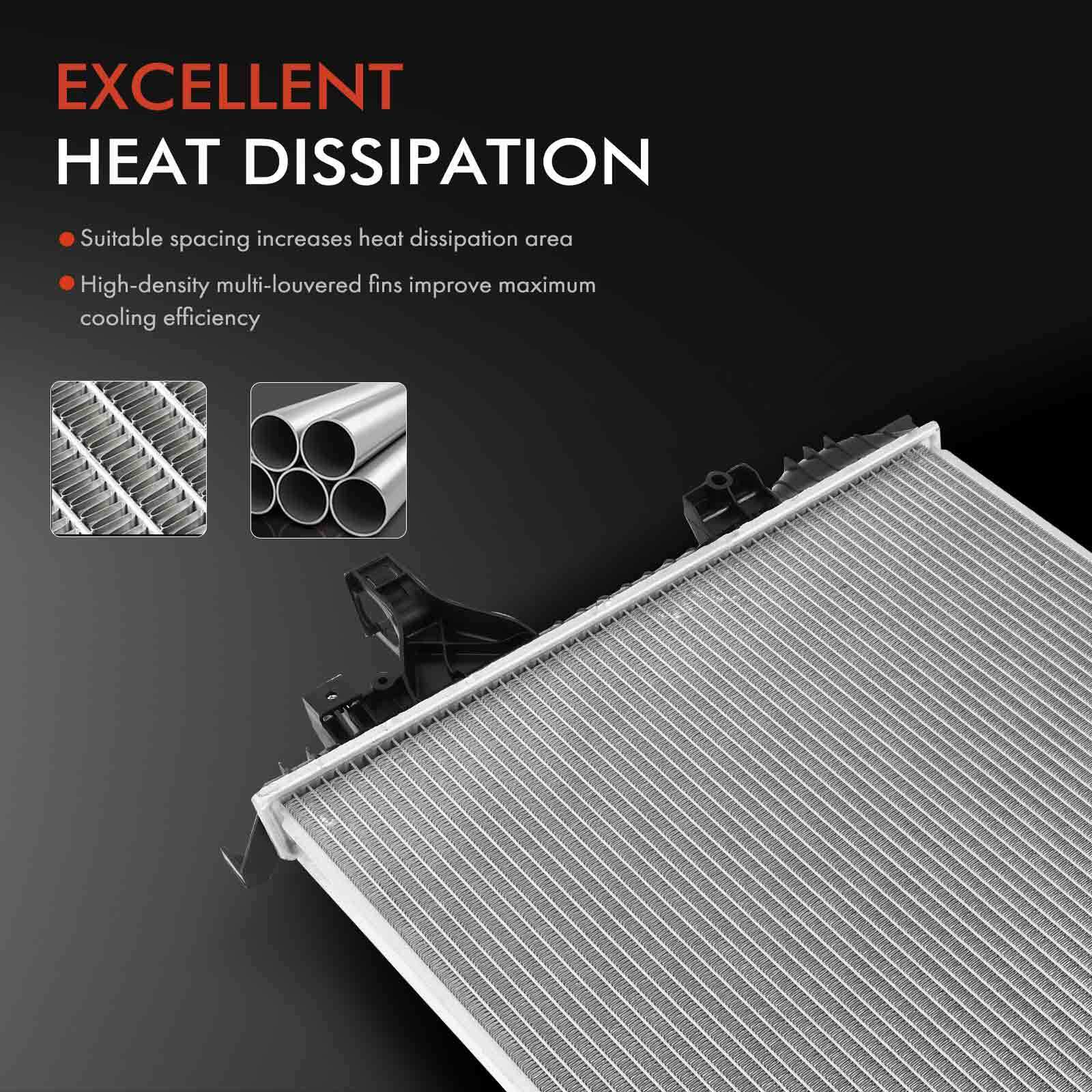 AutoTrans Radiator w/ Trans Oil Cooler for VoLvo S80 2011 XC60 10-11 ...