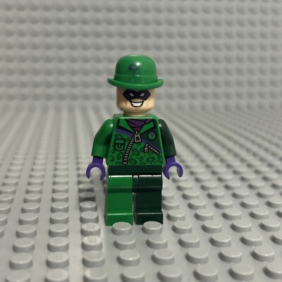 LEGO The Riddler Minifigure Zipper Outfit Super Heroes 76012 | eBay