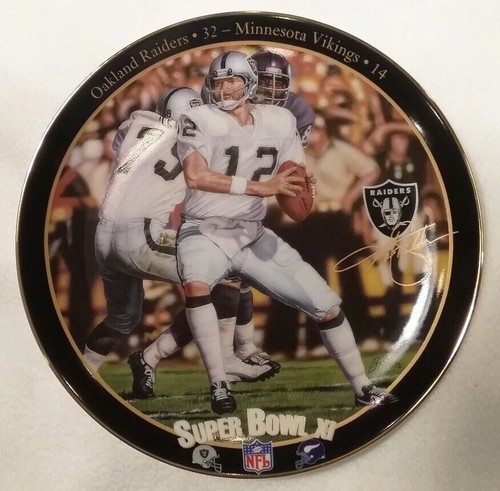 Ken Stabler "The Snake Strikes" Super Bowl XI - W-COA Great Super Bowl ...