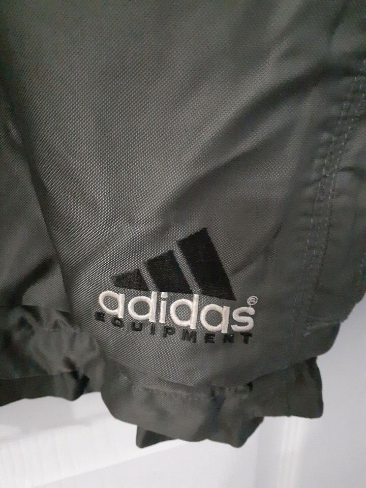 Vintage Adidas Equipment CA 00411 RN 88387 Mens Zip Olive Jacket Size M ...