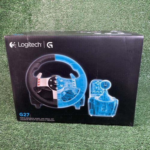 Logitech G27 Racing Wheel - Black for sale online | eBay