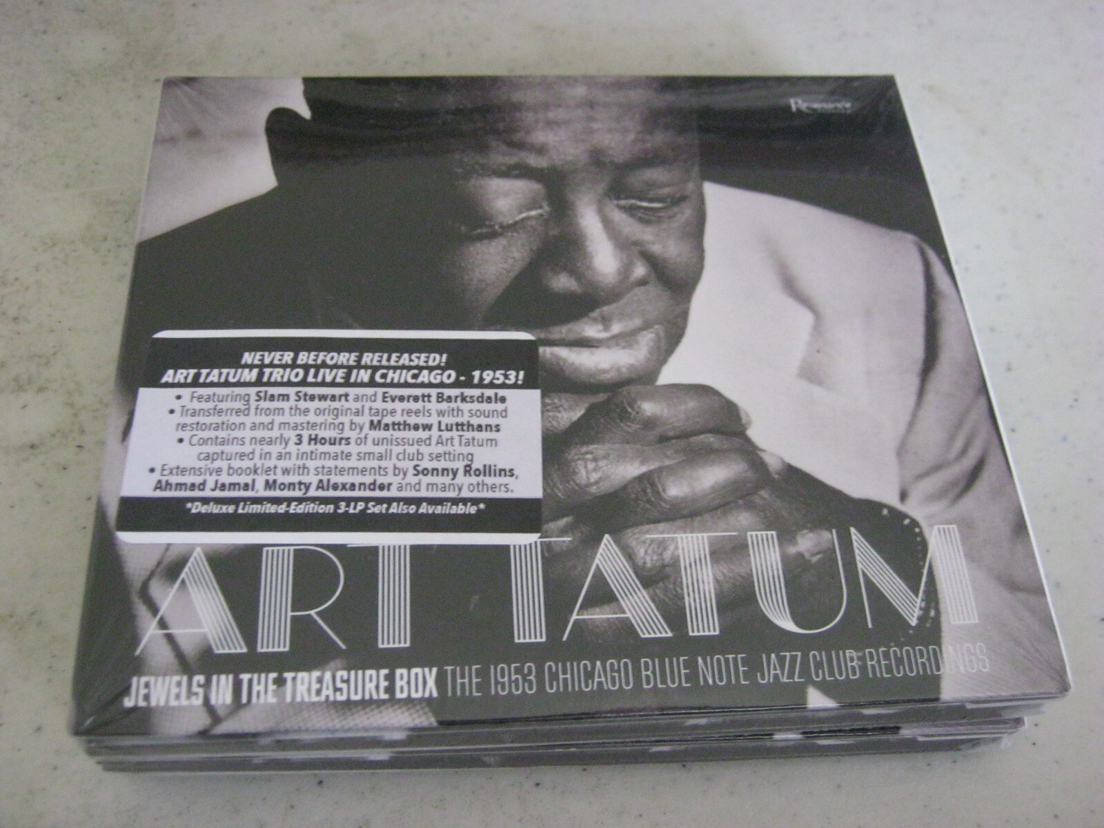 ART TATUM~JEWELS IN THE TREASURE BOX:1953 CHICAGO BLUE NOTE JAZZ CLUB ...