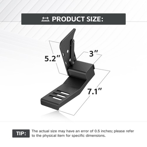 Left Driver Side Foot Rest Pedal For 2018-2024 Jeep Wrangler JL JLU(Not ...