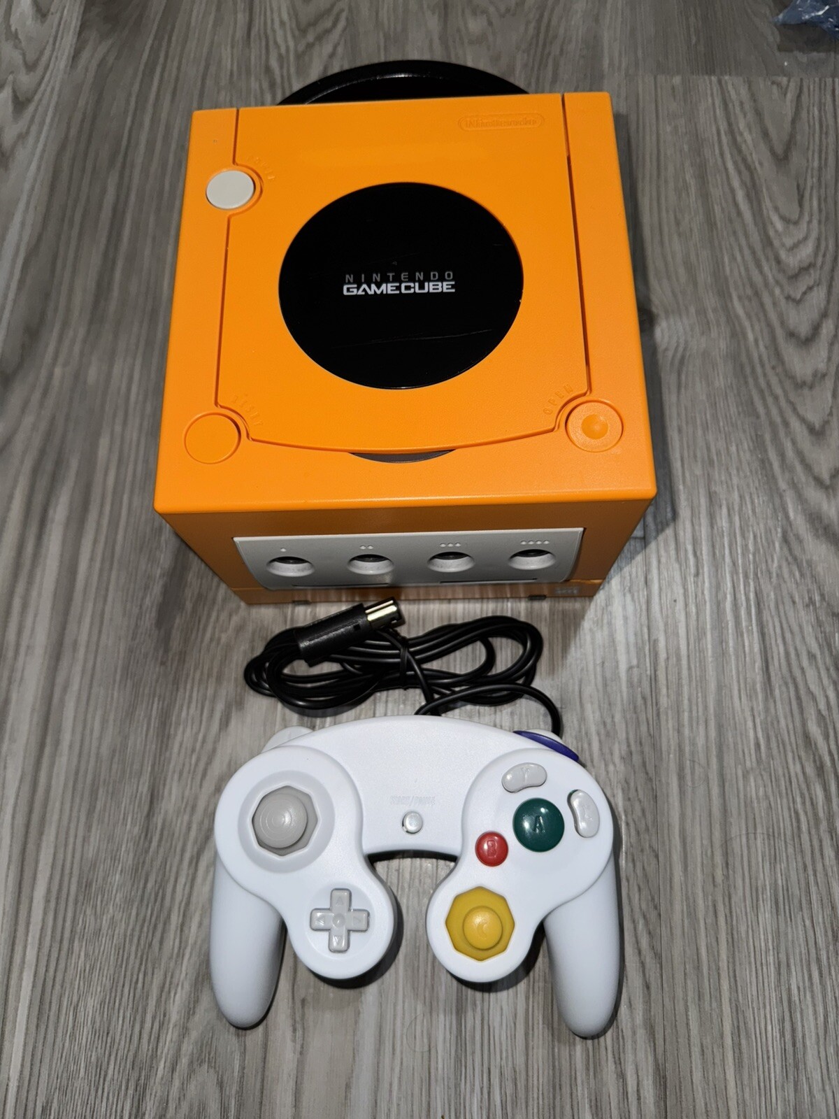 Spicy Orange GameCube Disc Drive Not Working But It Has Swiss | eBay