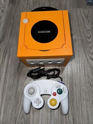 Spicy Orange GameCube Disc Drive Not Working But It Has Swiss | eBay