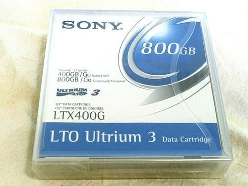 SONY LTX400G LTO ULTRIUM 3 DATA CARTRIDGE LOT OF 4pcs. SEALED | eBay