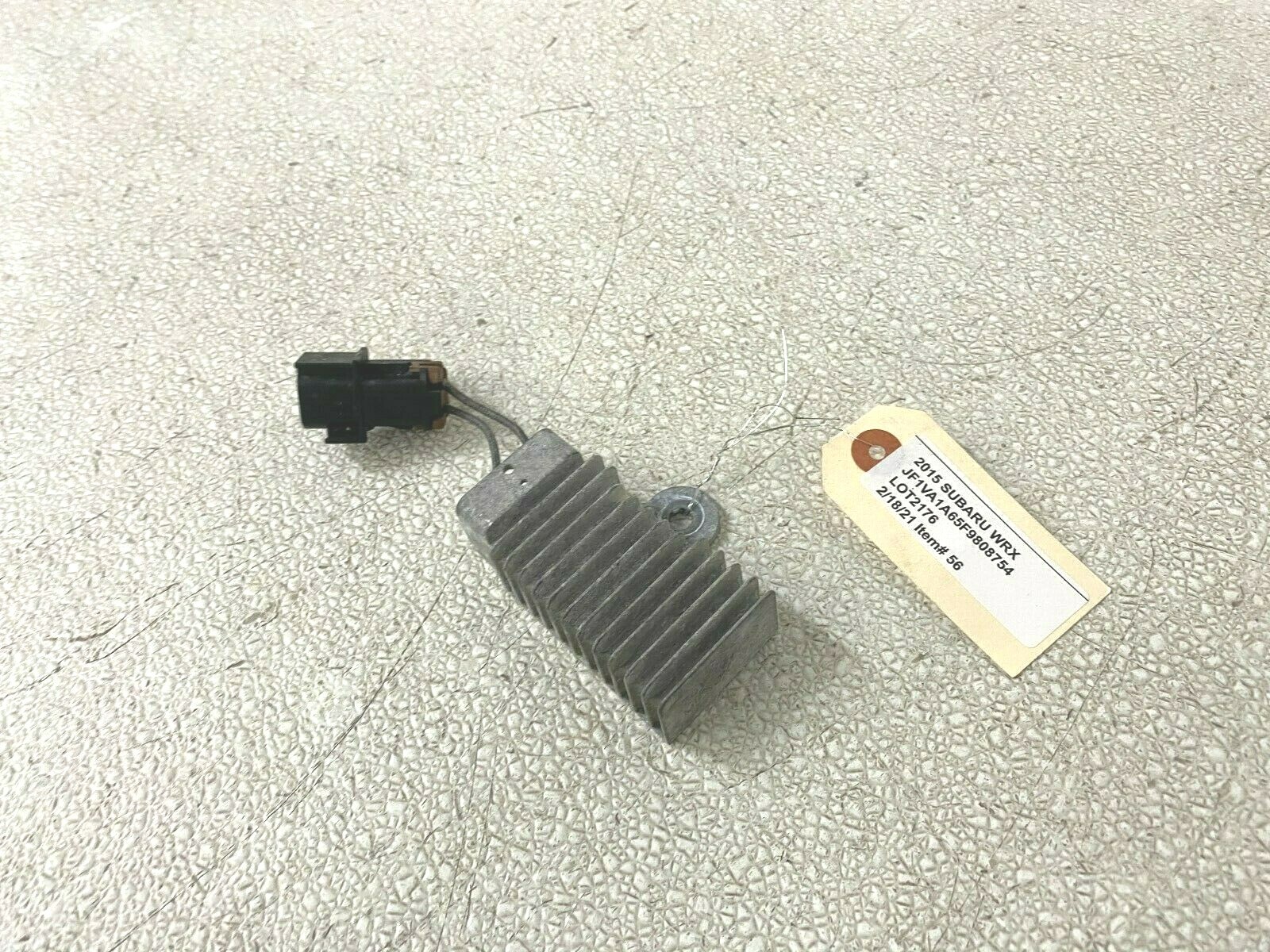 ⭐2015-2017 SUBARU WRX FUEL GAS INJECTOR RESISTOR RELAY 70 VOLT OEM ...