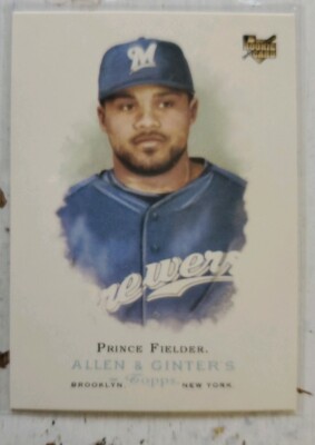 2006 Topps A&G #149 Prince Fielder (RC) Rookie Mil Brewers youngest to ...