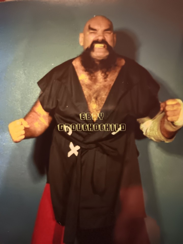 (2) Ox Baker WRESTLER 4×6 Prints FREE SHIPPING | eBay