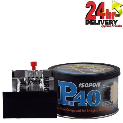U-POL Isopon P40 Fibre Glass Body Filler Compound Car Body Repair Paste ...