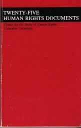 Twenty Five Human Rights Documents by Study 9781881482017| eBay