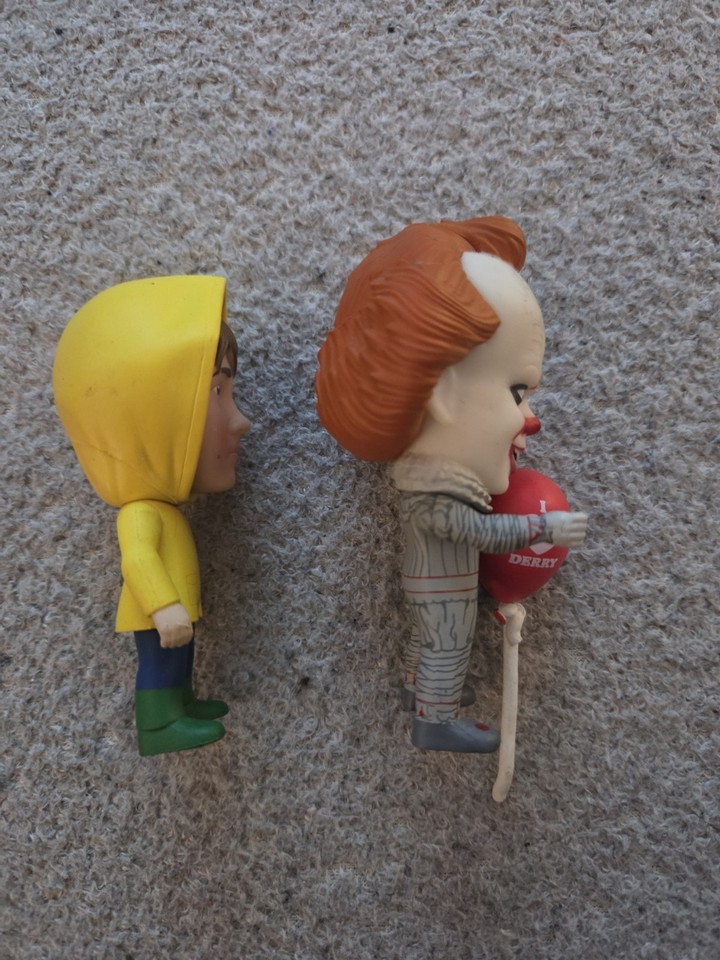 Pennywise & Georgie IT (2017) Funko Action Figure Lot Loose Horror ...