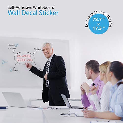 Extra Large Whiteboard Decal Sticker Self-Adhesive Paper Message Board ...