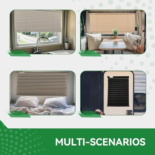 RVINGPRO RV Blinds for Camper Windows Camper Replacement Blinds Privacy ...
