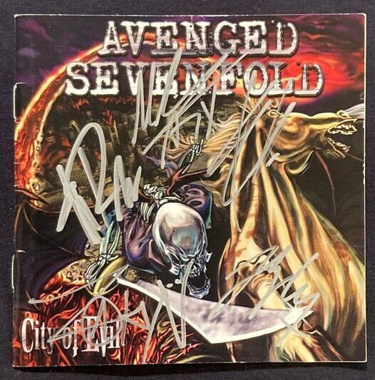 Avenged Sevenfold City Of Evil Album Artwork