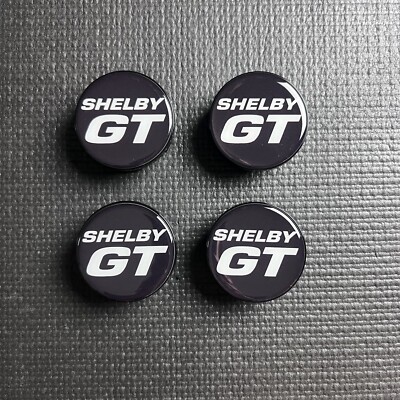 Shelby GT Wheel Center Cap Set Ford Mustang GT350 V8 2.5" | eBay