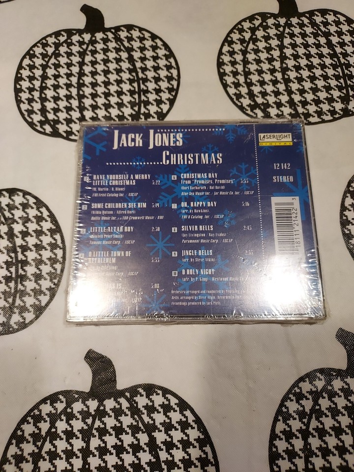 JACK JONES Christmas CD NEW In Torn Wrapped Unopened Out Of Print ...