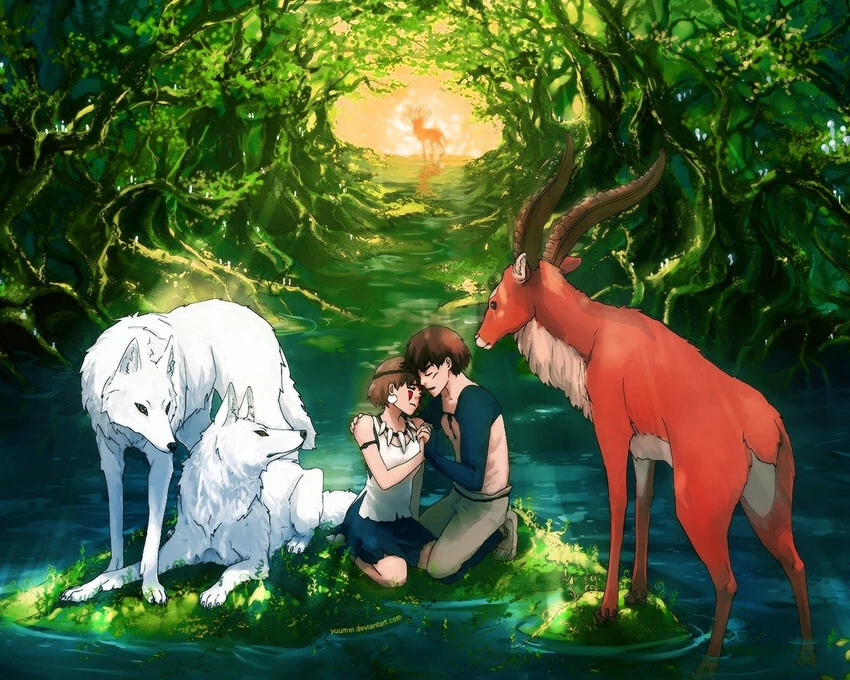 Princess Mononoke Wallpaper San
