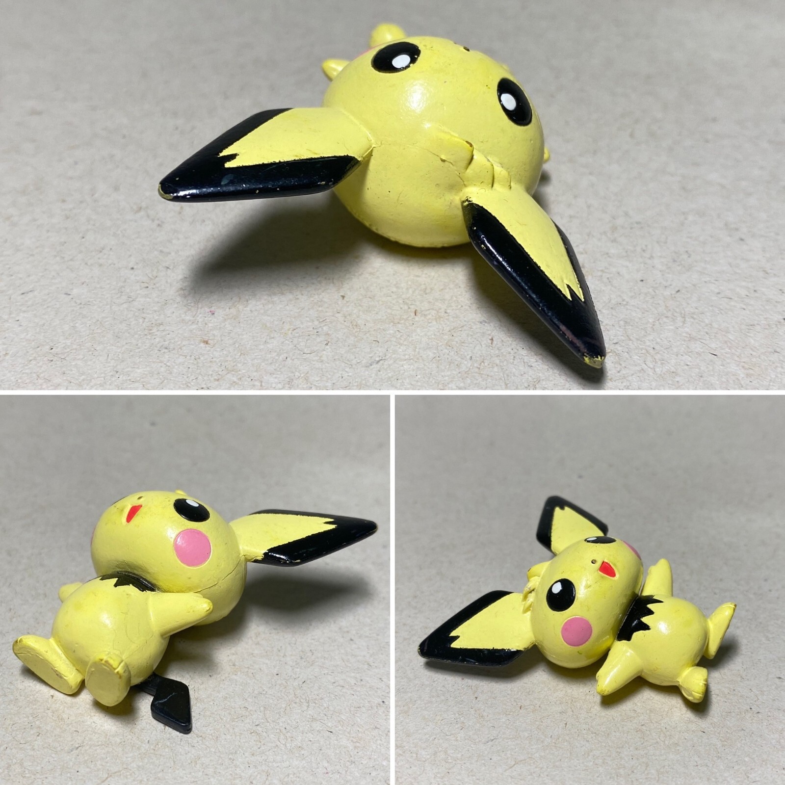 Pichu, Pichu Bros Tufty Hair Pokemon Monster Nintendo Tomy Collection ...