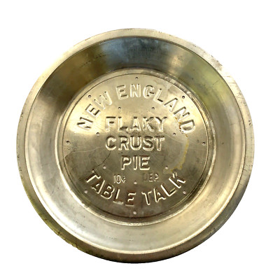 2 Vintage Table Talk New England Vented Flaky Crust Pie Pans Deposit 10 ...