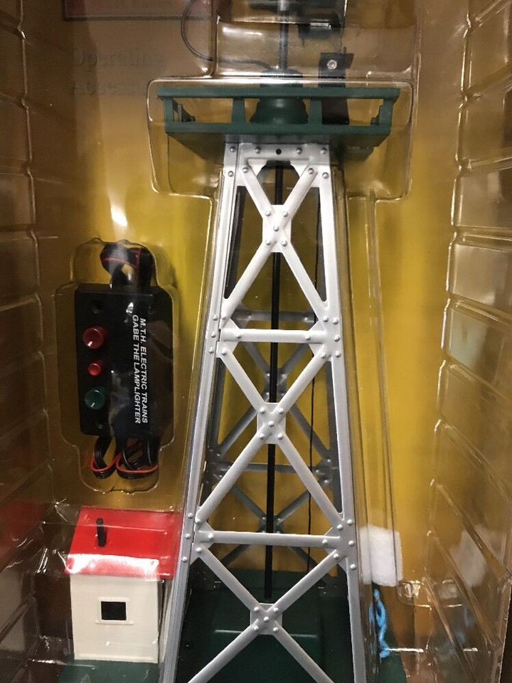 MTM Rail King Gabe the Lamplighter Accessory 30-9120 NIB (12K) | eBay