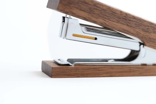A stapler with beautiful wood grain that you'll want to show off Color ...