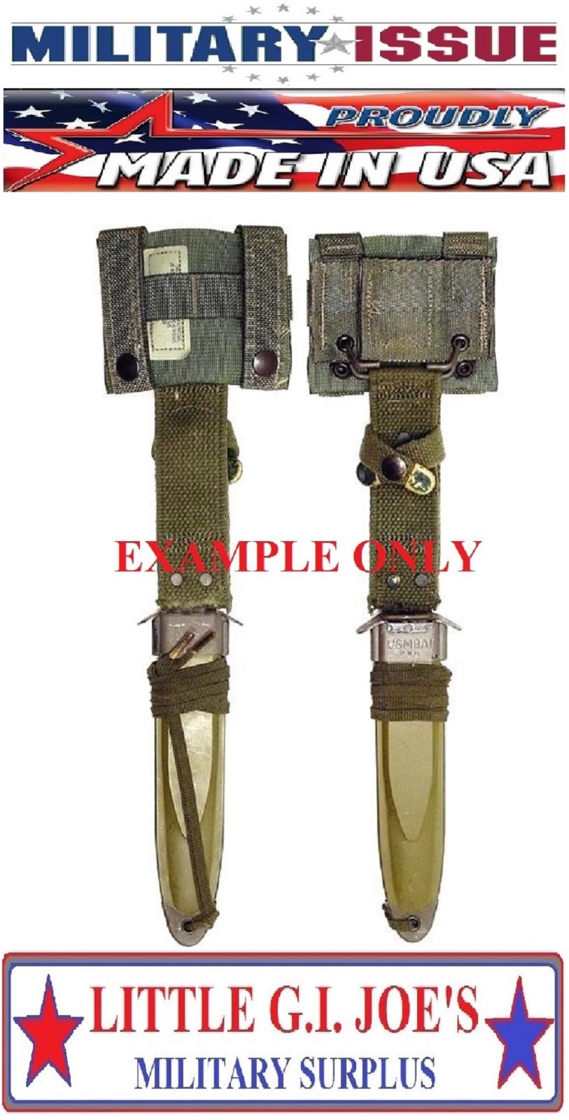 (1) NEW KA BAR MOLLE II Adapter USMC Marine Coyote NSN 8465015322329 KA ...