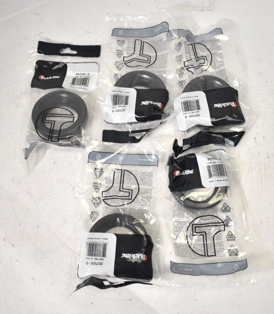 Lot of 5 Truck Lite Lamp Grommets Fits 2" Round Lamp Panel Thick 1/4 ...